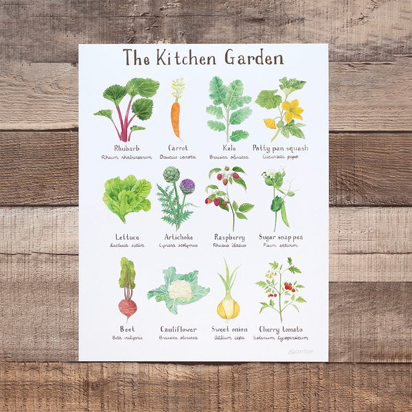 Kitchen Garden Art Print – Yardia