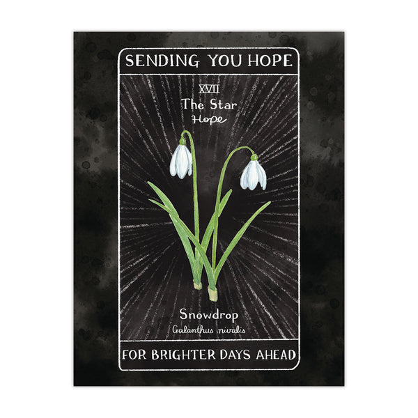 Tarot Hope Card - Encouragement Greeting Card – Yardia