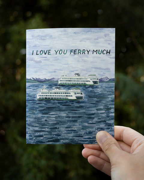I Love You Ferry Much Card – Yardia